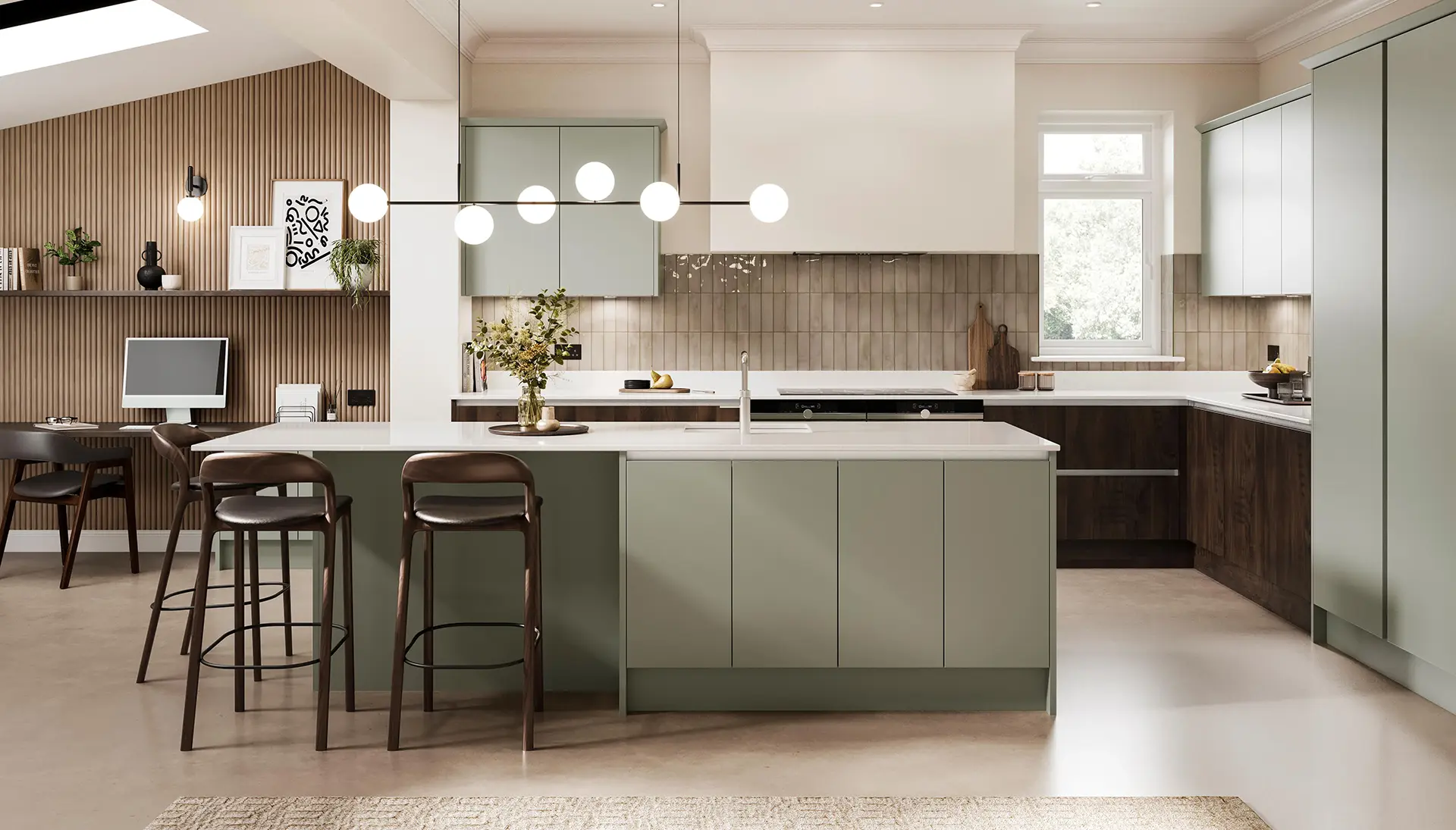 Otto Painted Veneer Kitchen